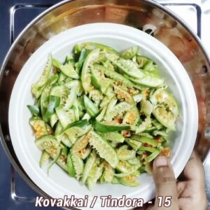 Kovakkai Avial recipe | Ivy gourd curry | Tindora curry - Cookery Park