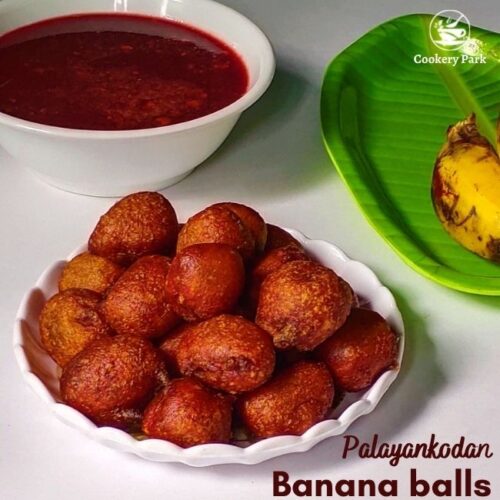 Banana Balls | Banana fritters | Banana Bonda recipe - Cookery Park