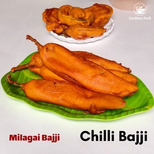 Chilli bajji | Mirchi bajji | Milagai bajji recipe | Mirchi pakora ...