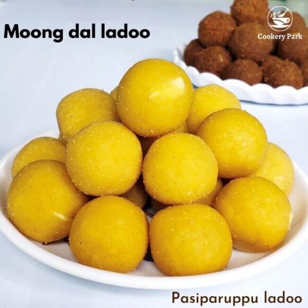 10 minutes ladoo recipe | Moong dal laddu | Pasiparuppu ladoo - Cookery ...