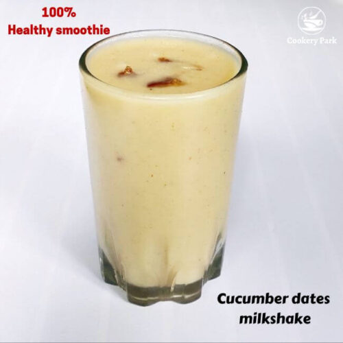 Cucumber dates milkshake | Cucumber dates smoothie | Healthy smoothie ...