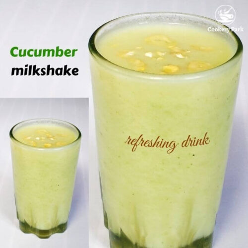 Cucumber smoothie | Cucumber milkshake recipe - Cookery Park